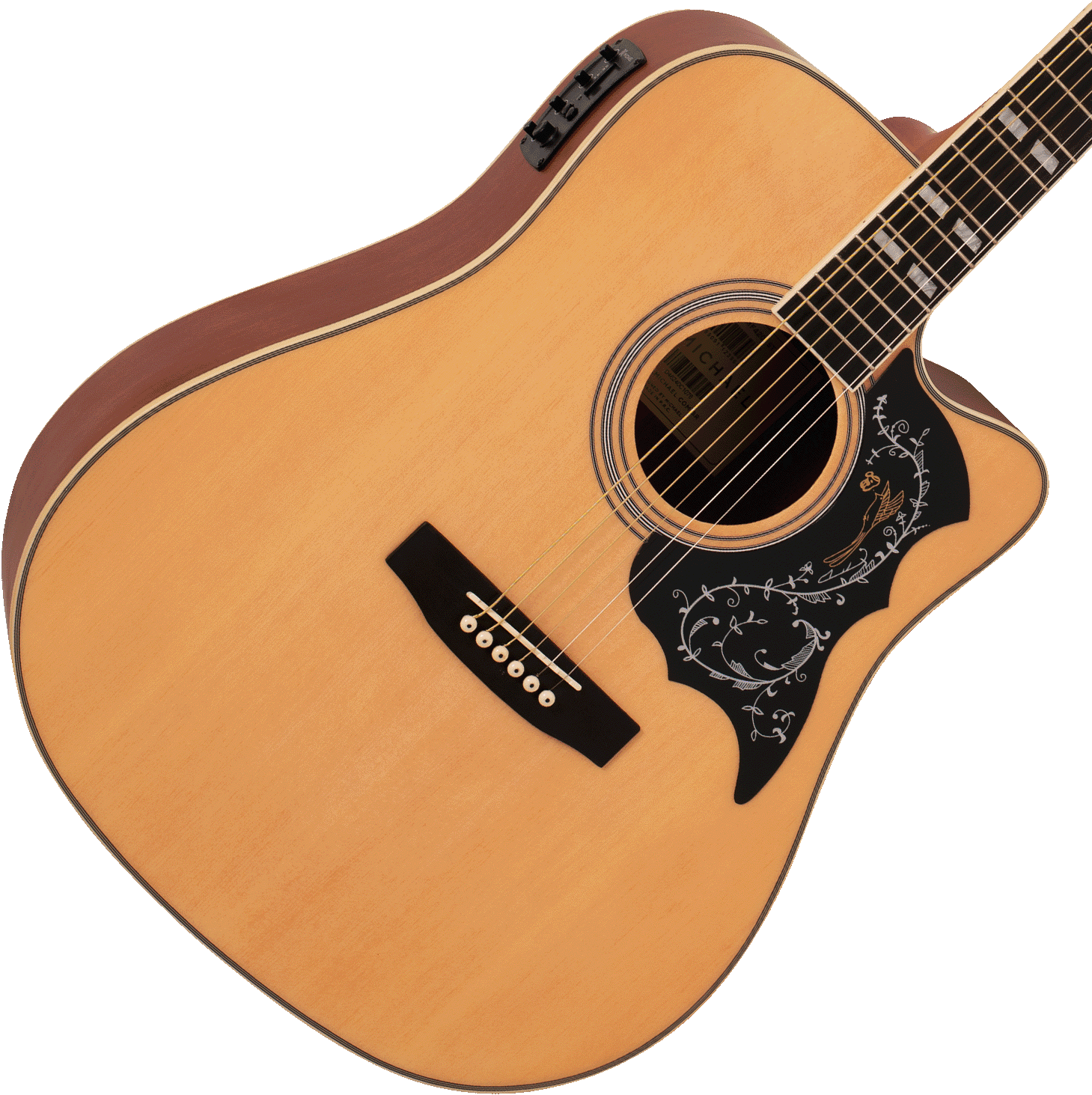 VIOLÃO ELÉTRICO MICHAEL FOLK FREEBIRD VMF420