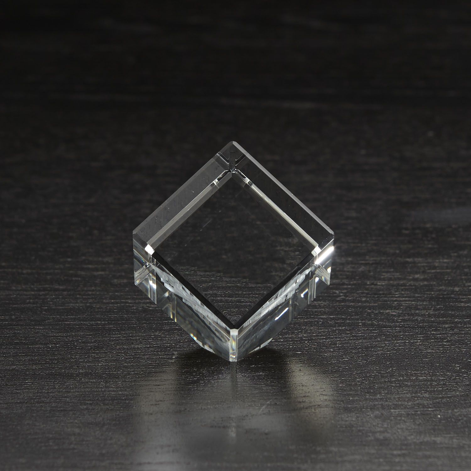 Small Jewel Cube 3D Crystal Award | The Magnet Group