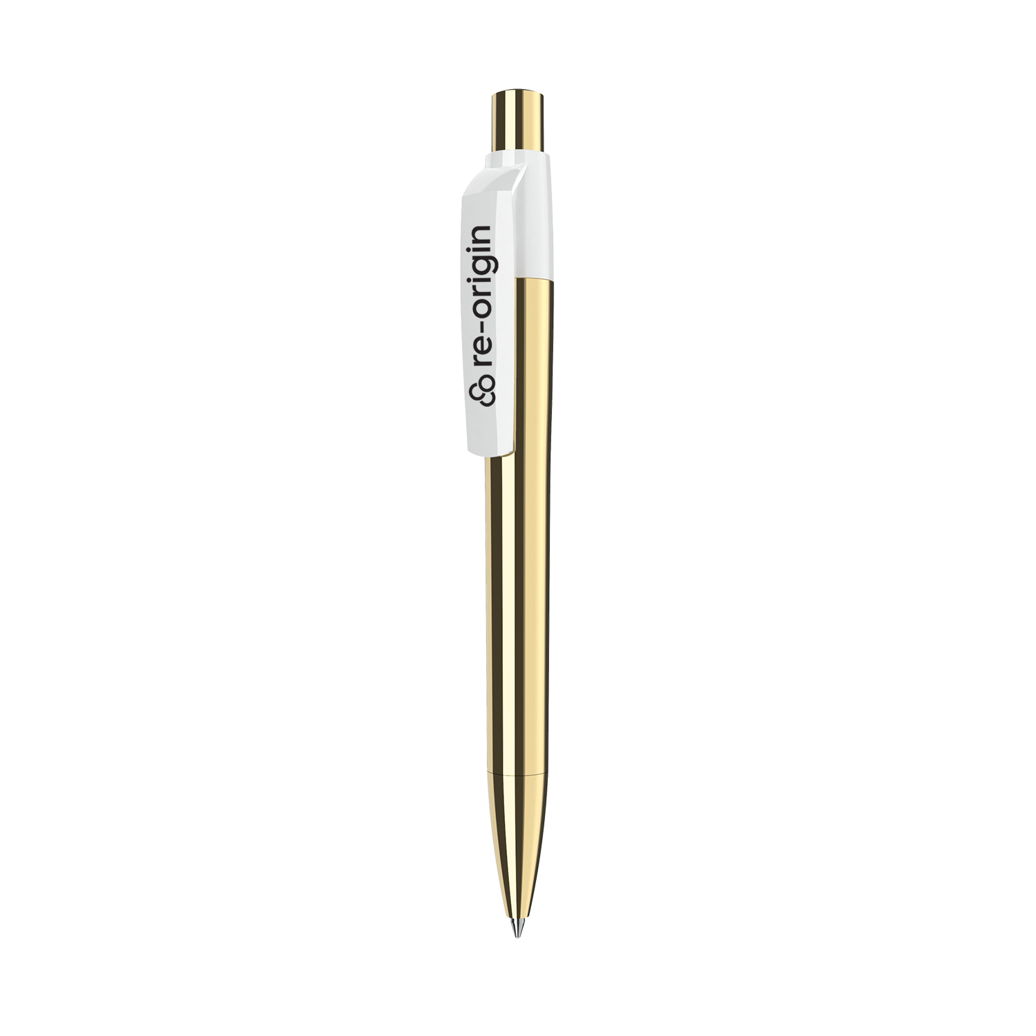 Maxema Mood Metal Gold Pen Black Ink | The Magnet Group