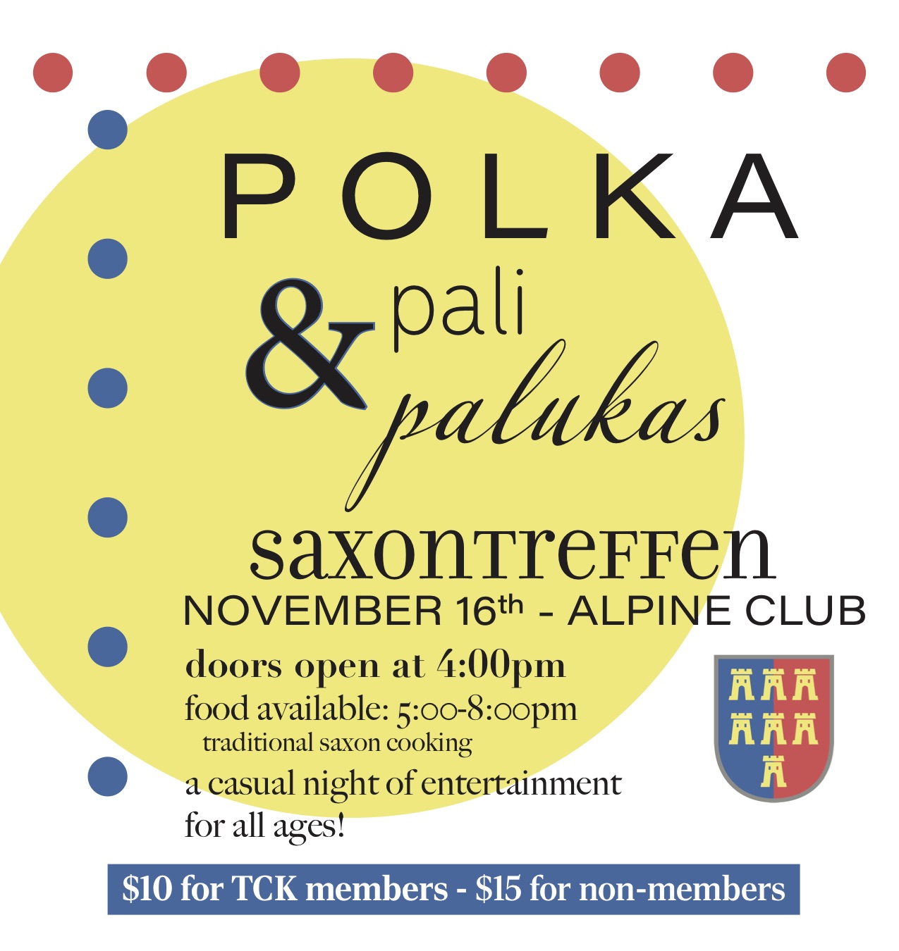 Polka, Pali, and Palukas - Transylvania Club