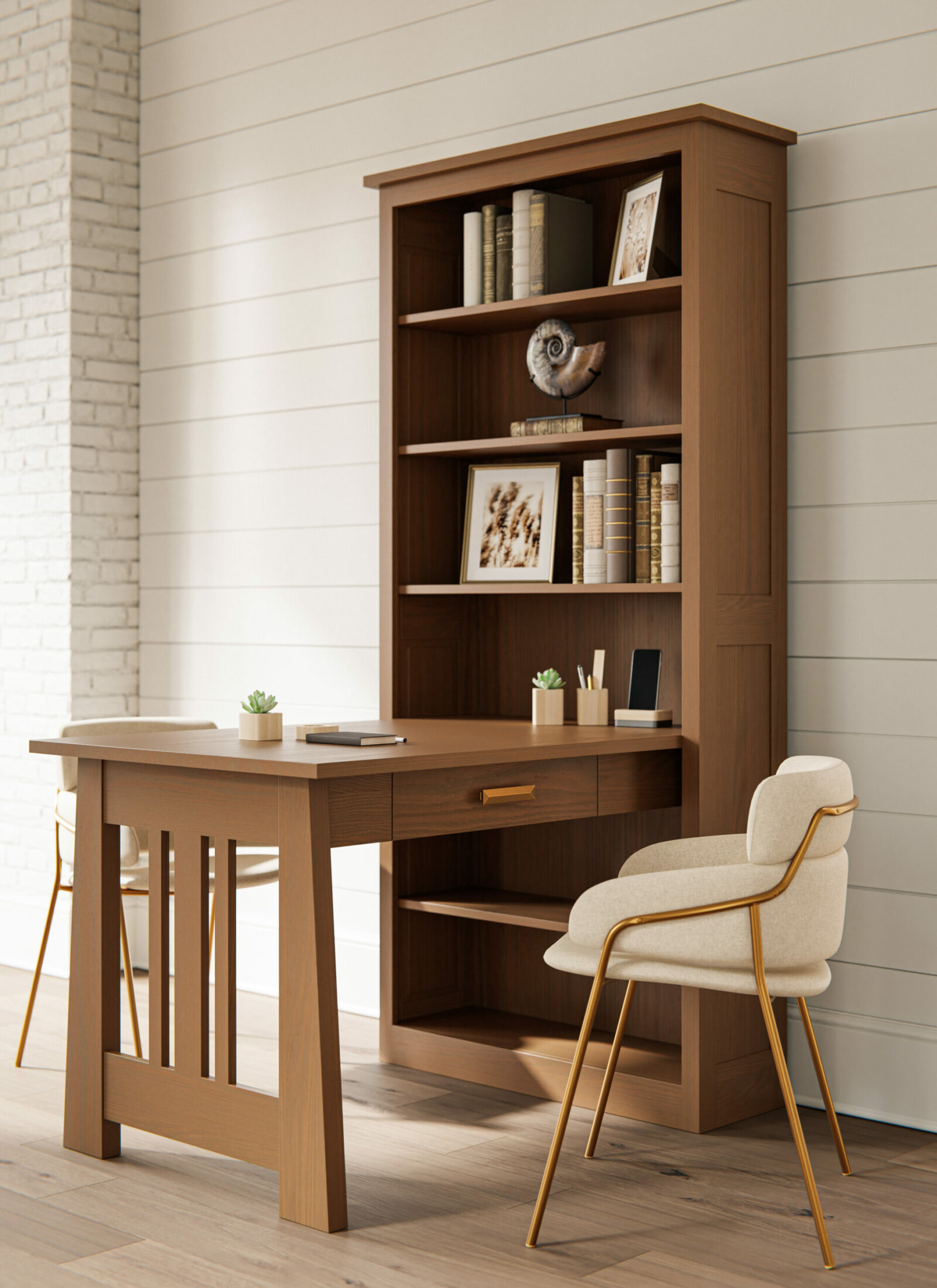 Freemont Bookcase Desk | The Granary